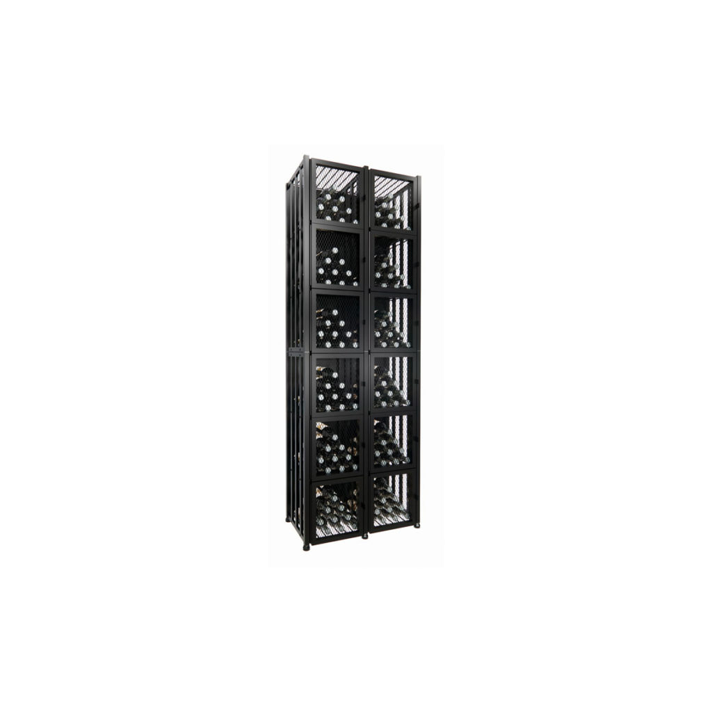 Case & Crate Metal Wine Storage Locker – Tall (freestanding wine bottle ...