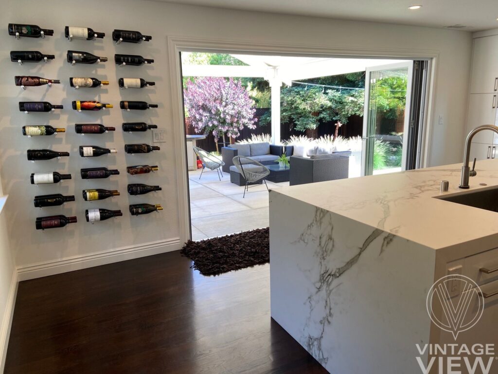 Vino Pins 1 Bottle Set – wall mounted metal wine rack peg system ...