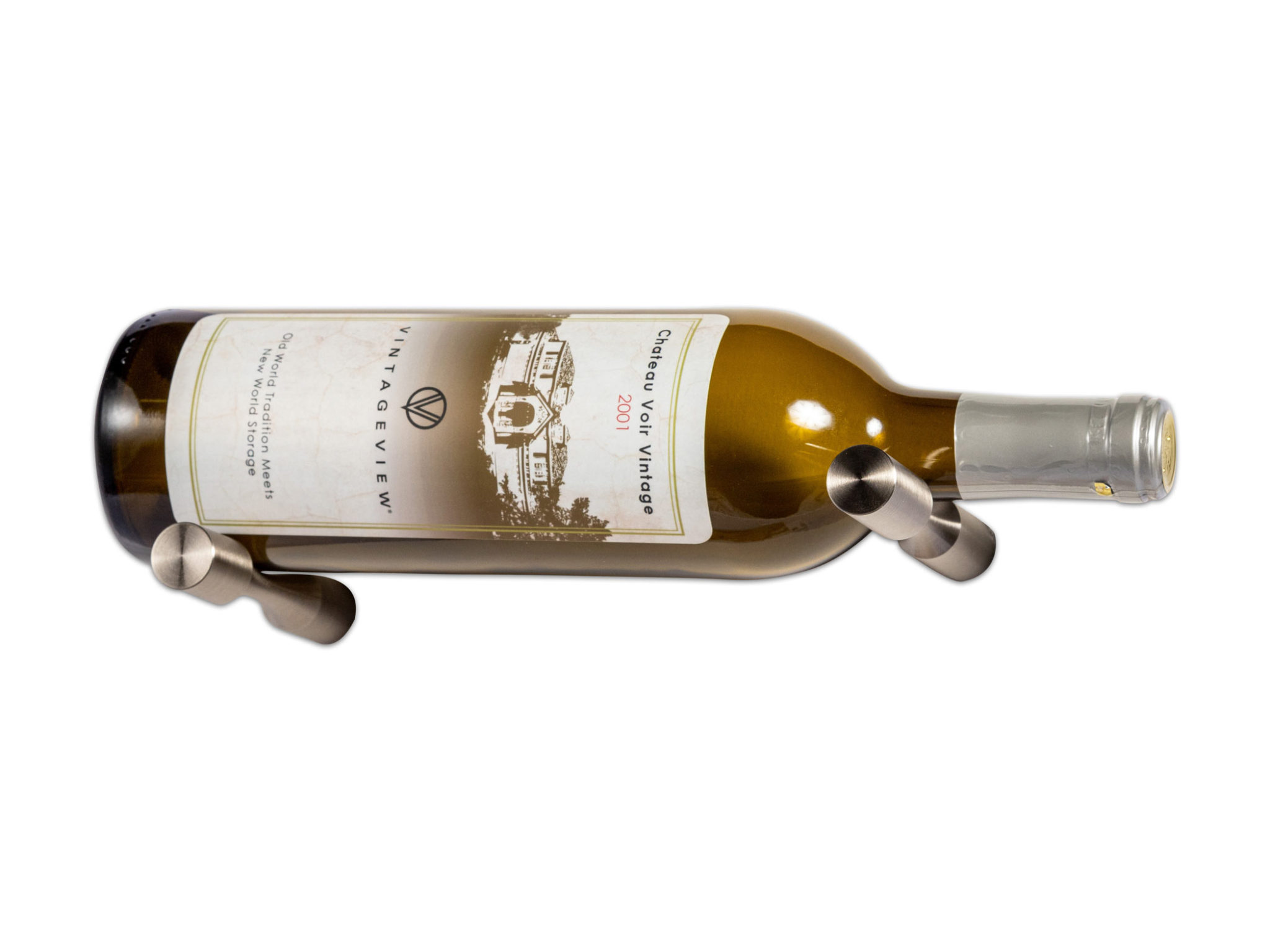 Vino Pins 1 Bottle Set – wall mounted metal wine rack peg system ...