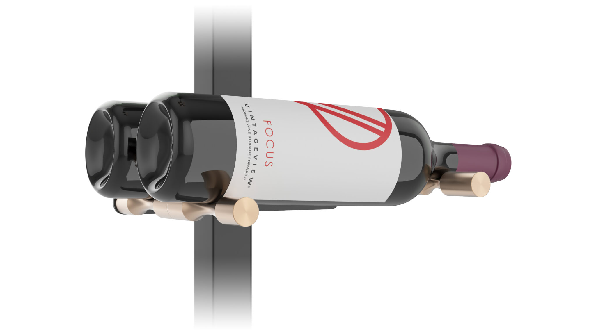 Vino Pins Single Sided Post Kit (floor-to-ceiling wine rack system ...