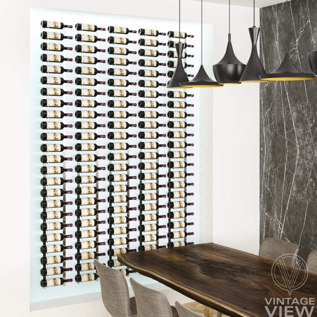 W Series 8 – 2440mm Metal Wine Rack Combo KIT (24-72 bottles) – VintageView